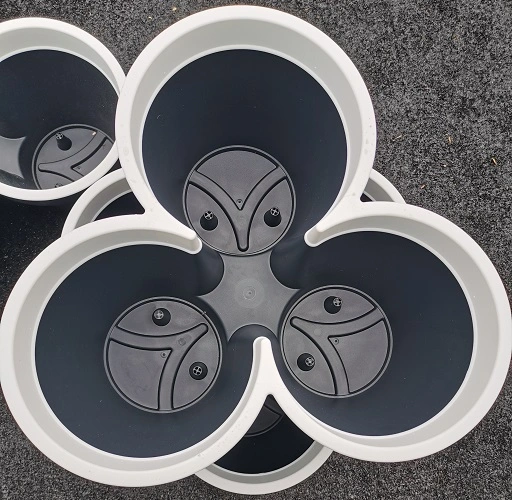 Stapelbare bloempotten voor op het terras – Terras tuinieren